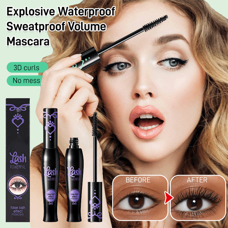 🔥Buy 1 Get 1 Free - 49% OFF🎅Waterproof Sweatproof Volume Mascara ...